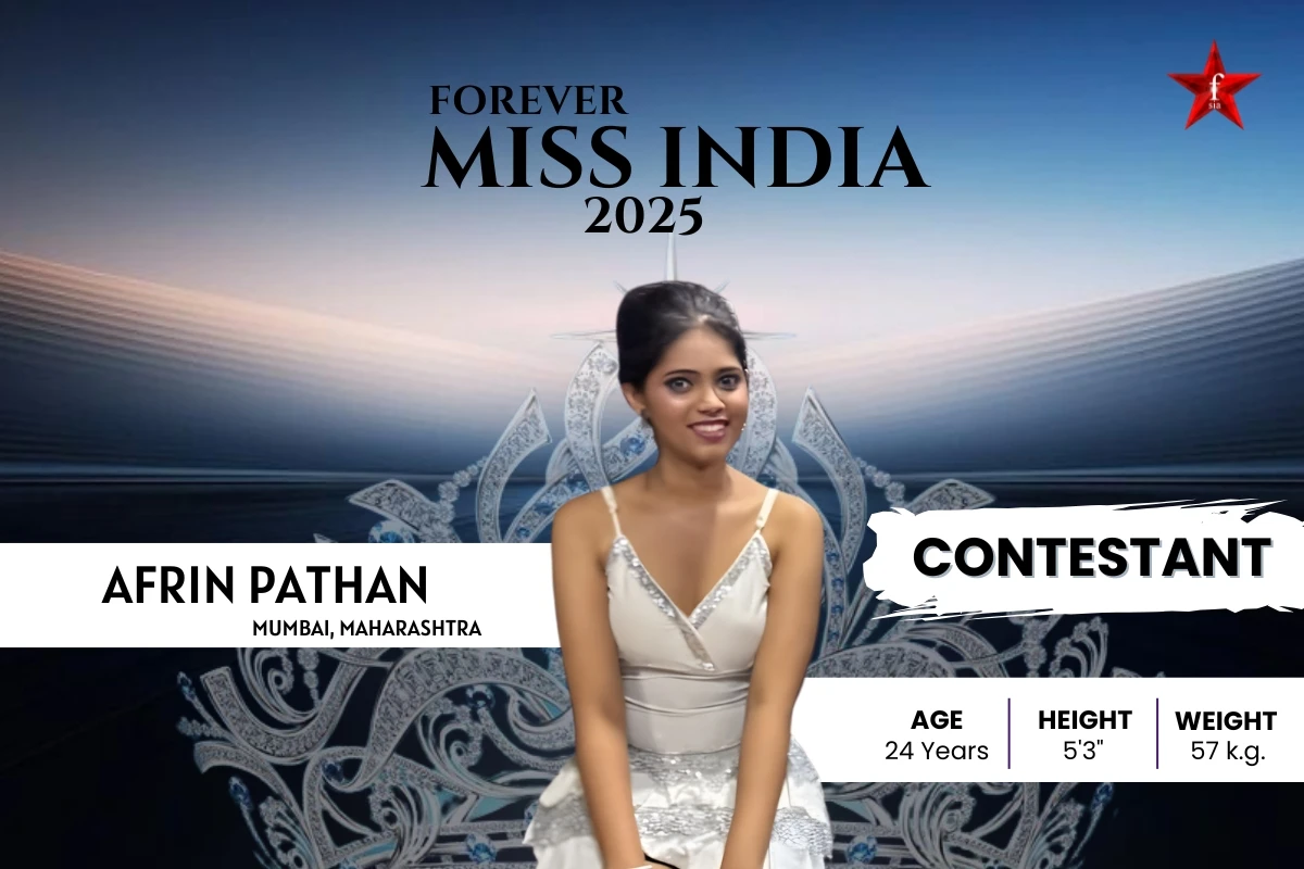 Miss India Contestant 2025 | Afrin Pathan | Mumbai