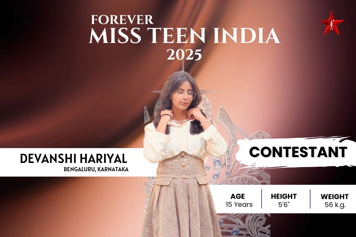 Miss Teen India Contestant 2025 | Devanshi Hariyal | Bengaluru