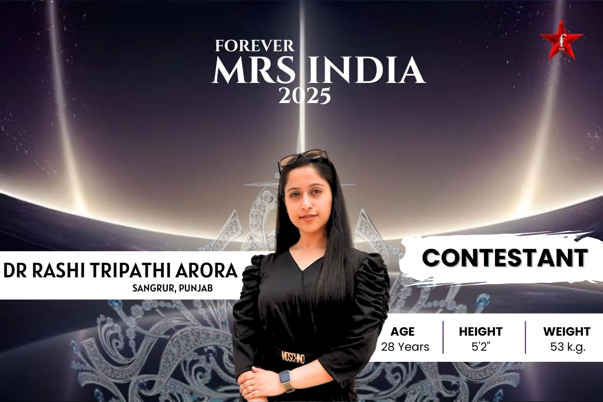 Mrs India Contestant 2025 | Dr Rashi Tripathi Arora | Sangrur