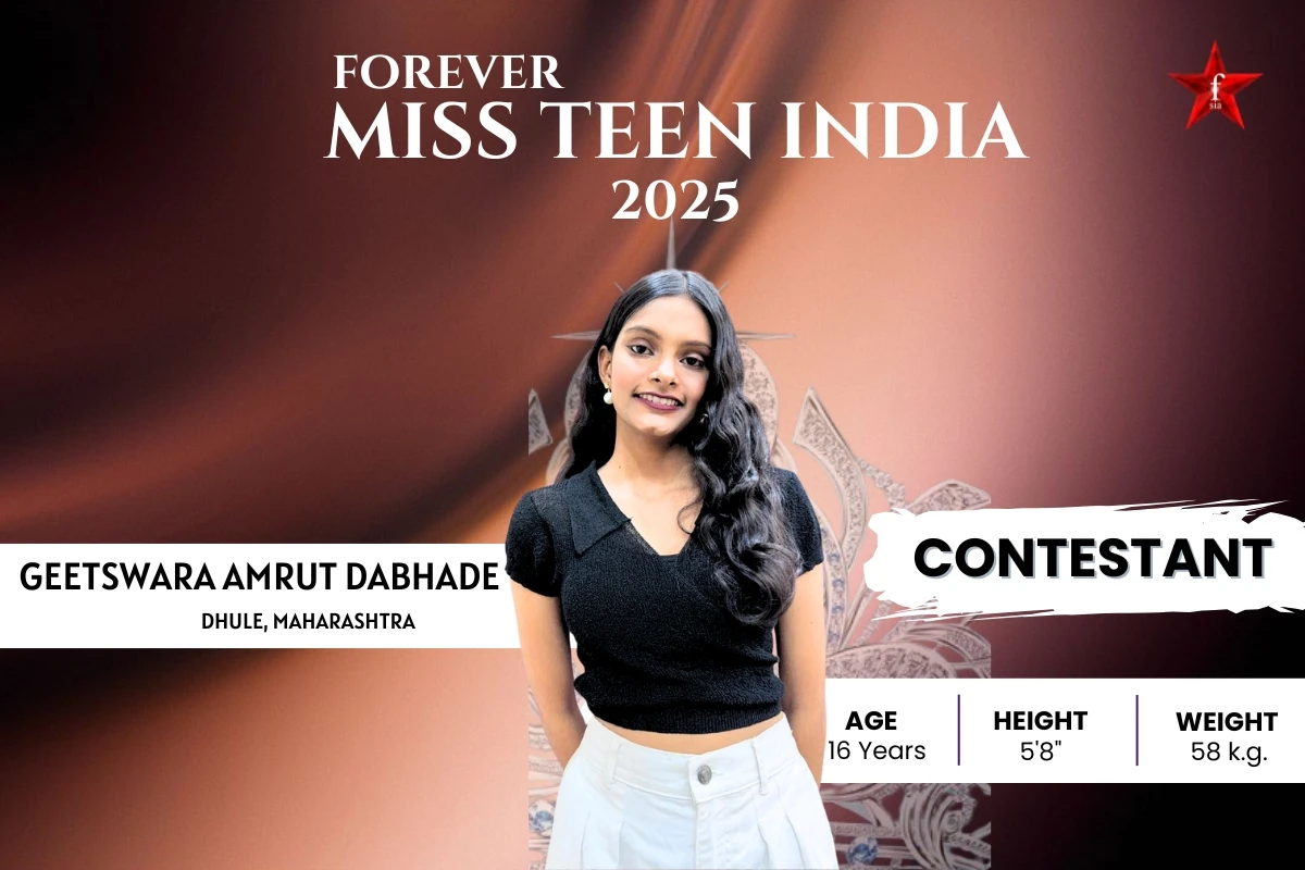Miss Teen India Contestant 2025 | Geetswara Amrut Dabhade | Dhule