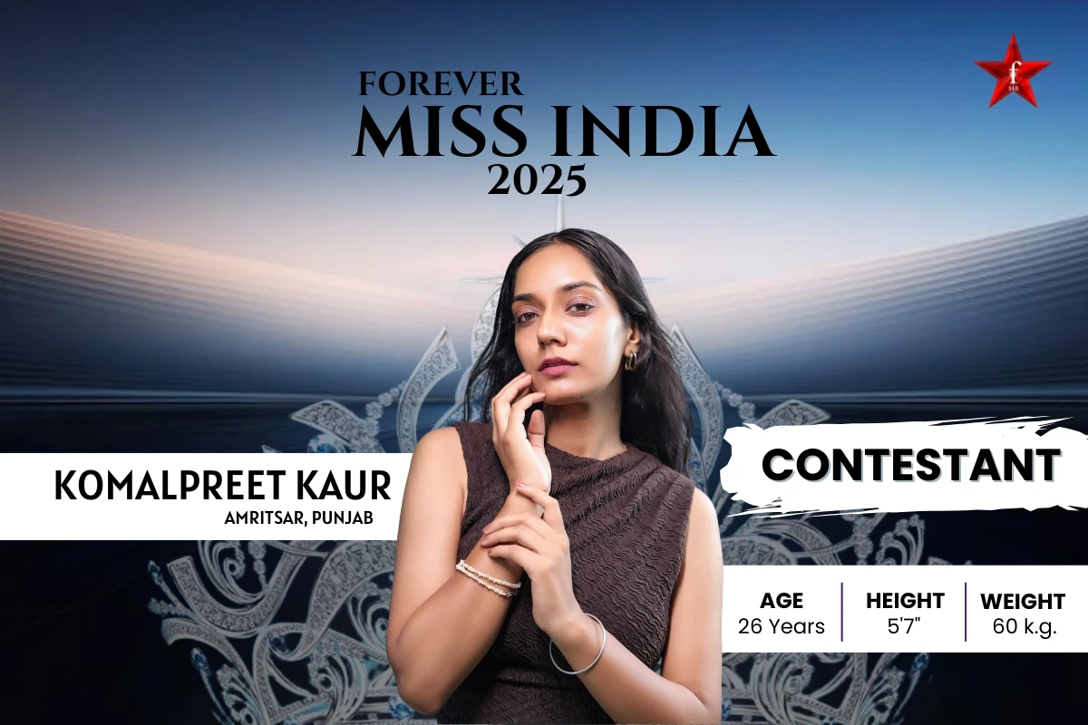 Miss India Contestant 2025 | Komalpreet Kaur | Amritsar
