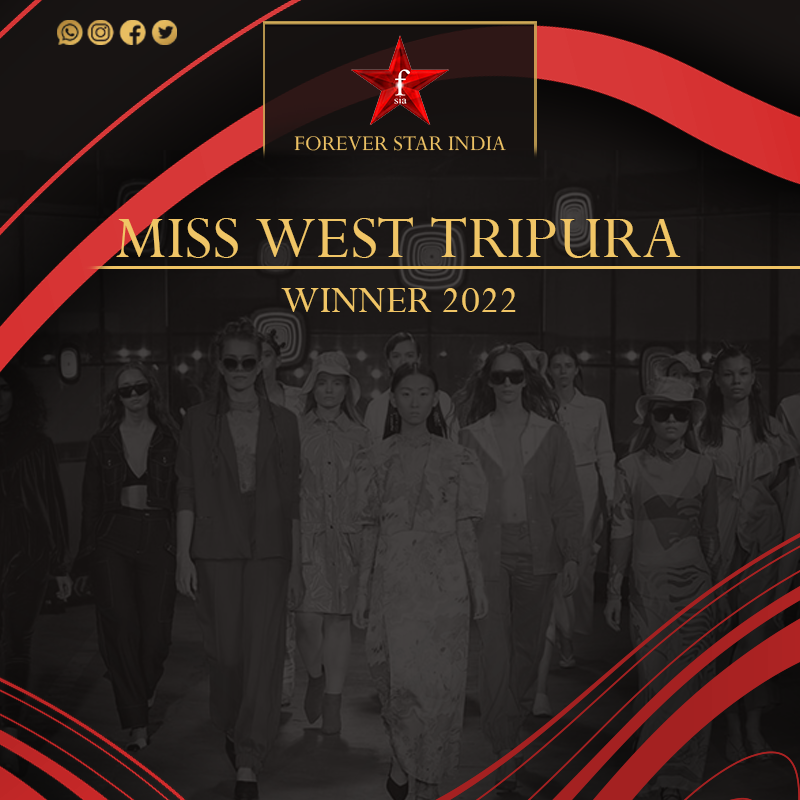 Miss West Tripura 2022 Rimpi Debbarma