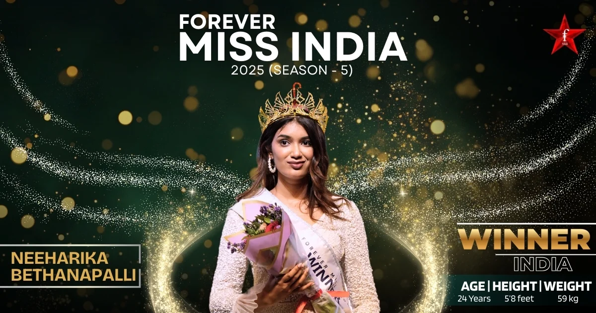 Miss India 2025 Winner | Neeharika Bethanapalli