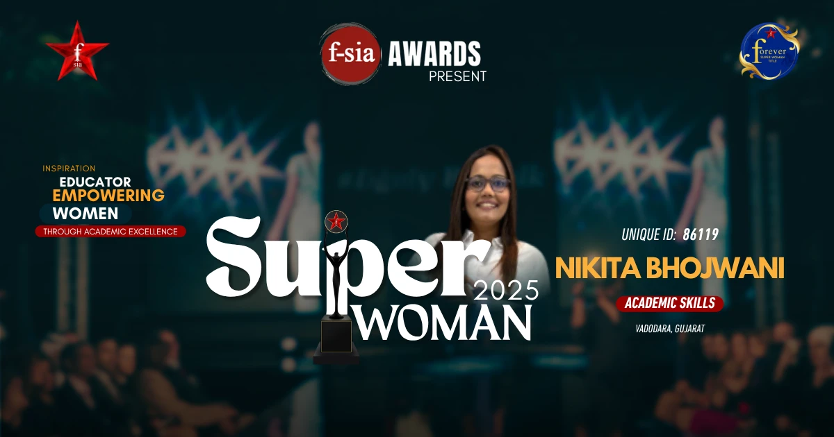 Nikita Bhojwani achieved Title of Academic Skills from Vadodara | Super ...