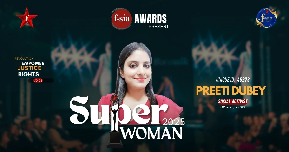 Best Social Activist in Faridabad | Preeti Dubey