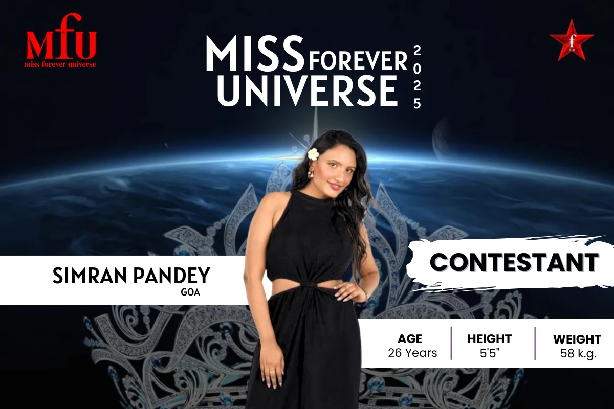 Simran Pandey | Miss Universe 2025 Contestant | Goa