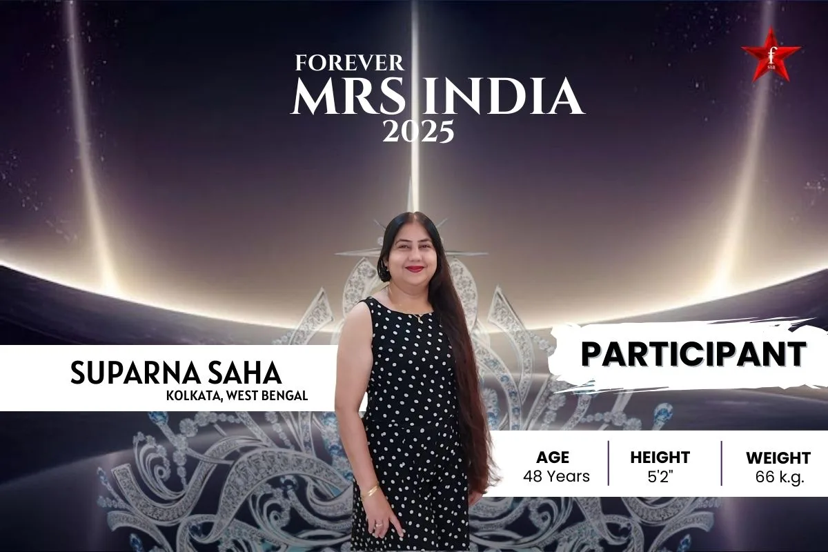Mrs India Contestant 2025 | Suparna Saha | Kolkata