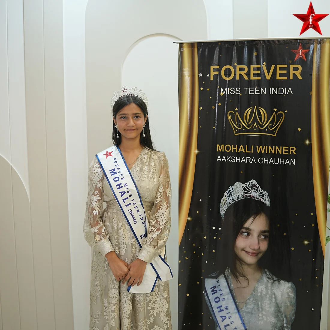 Aakshara Chauhan | Miss Teen Mohali 2025 | Miss Teen 2025 City Winner