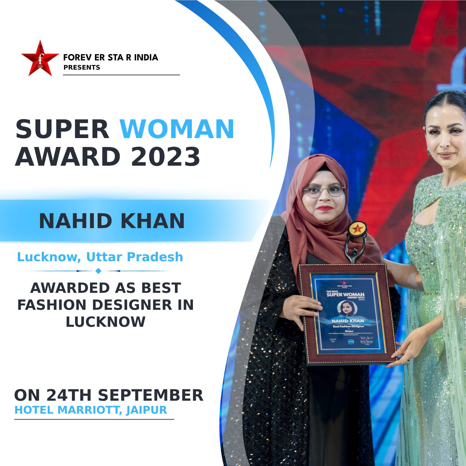 Dr Sneha Super Woman Award 2022 Contestant
