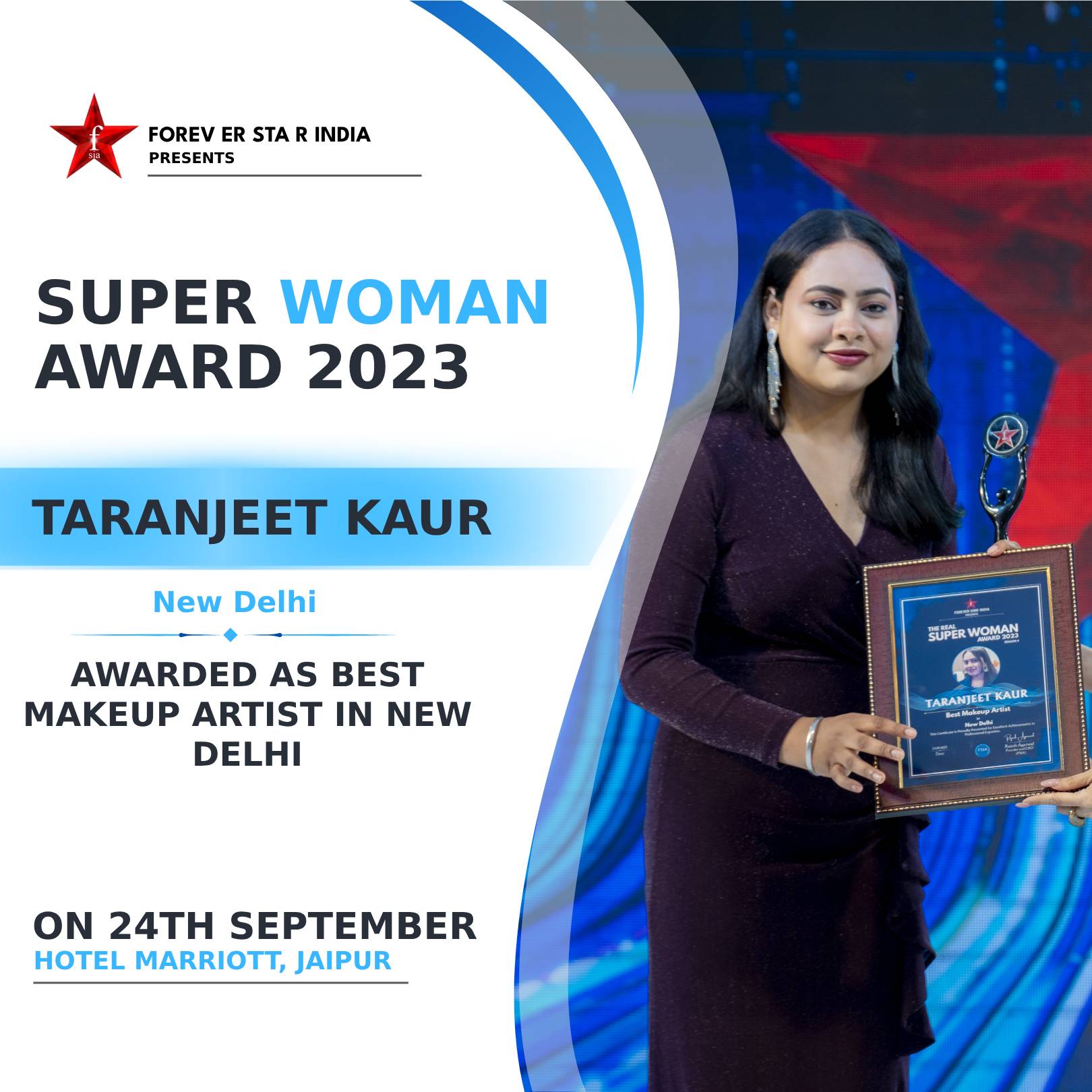 Dr Sneha Super Woman Award 2022 Contestant